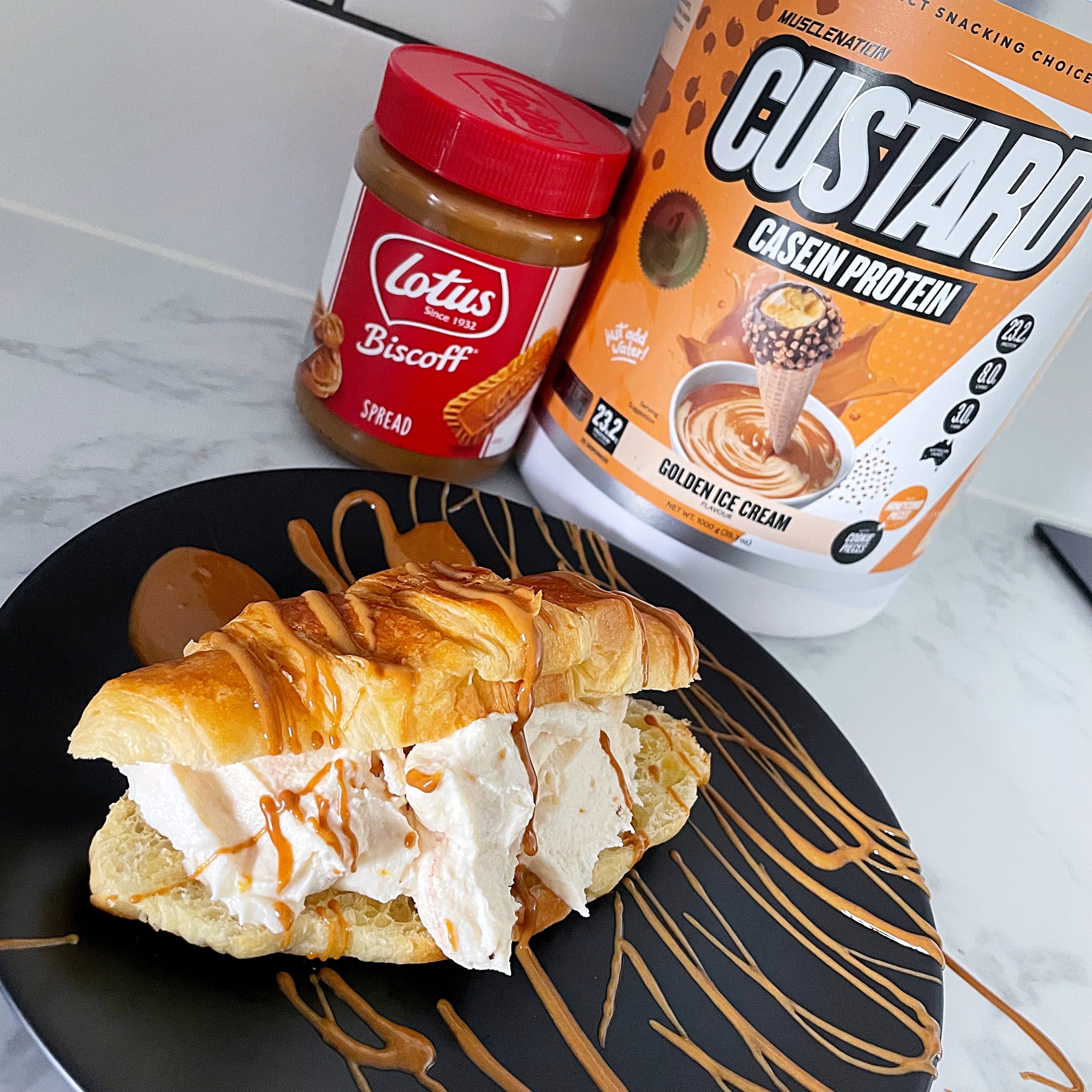 Biscoff Protein Croissants – Muscle Nation