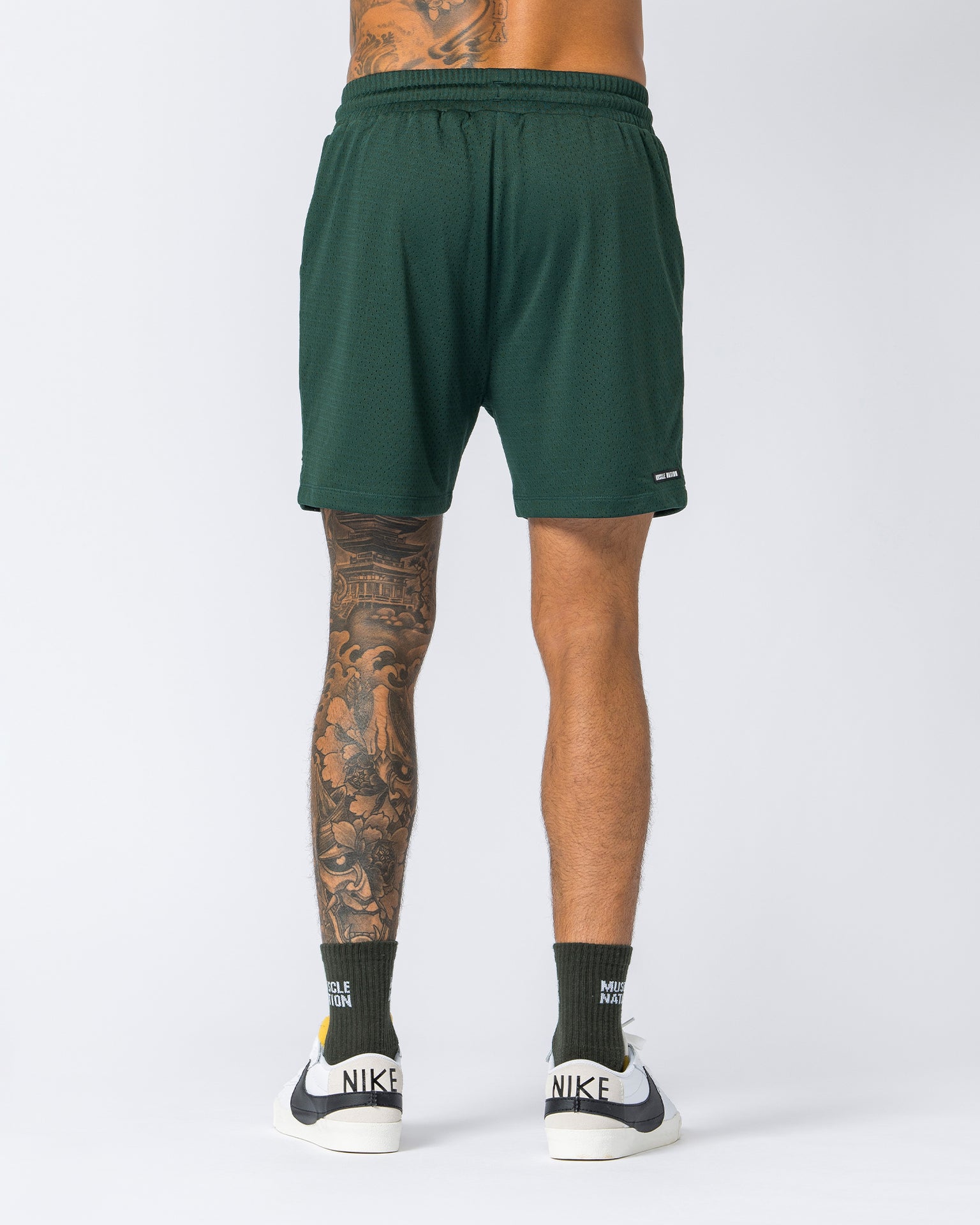 Lay Up 5" Shorts - Sporting Green - Muscle Nation