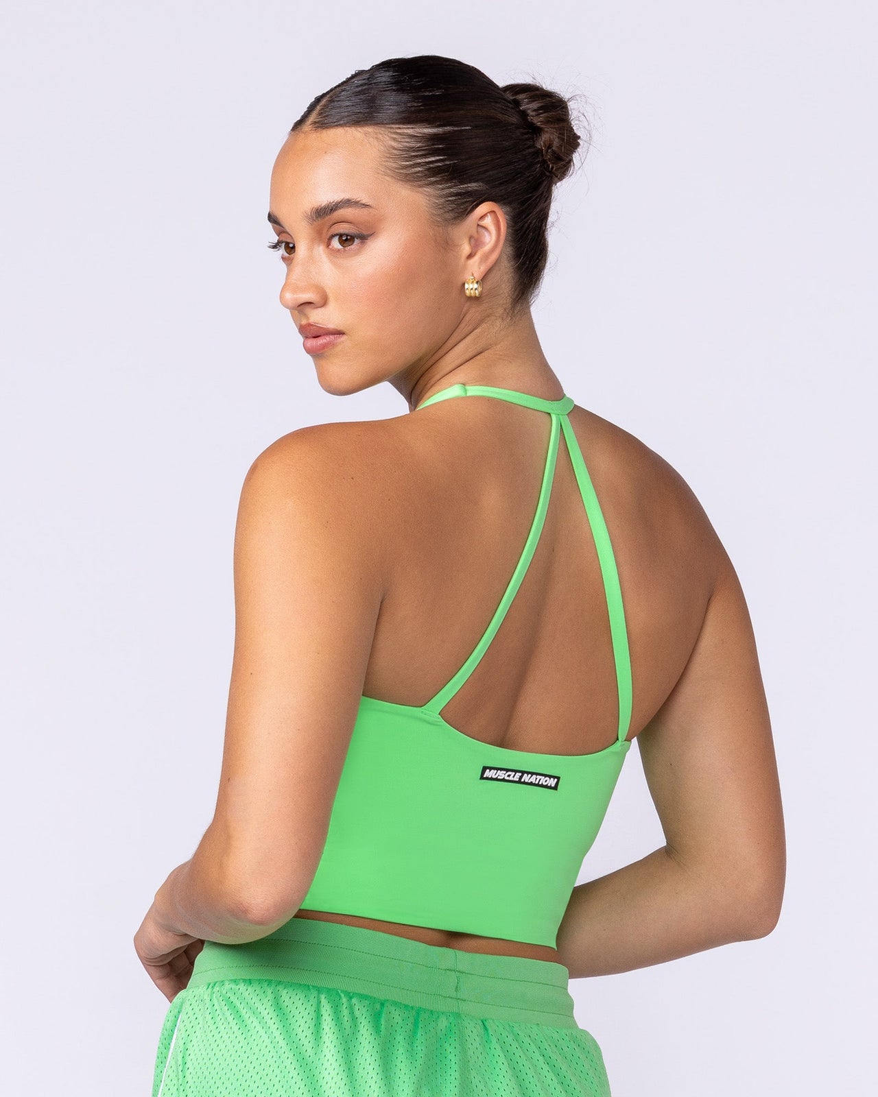 Captivate Bra Tank - Key Lime – Muscle Nation
