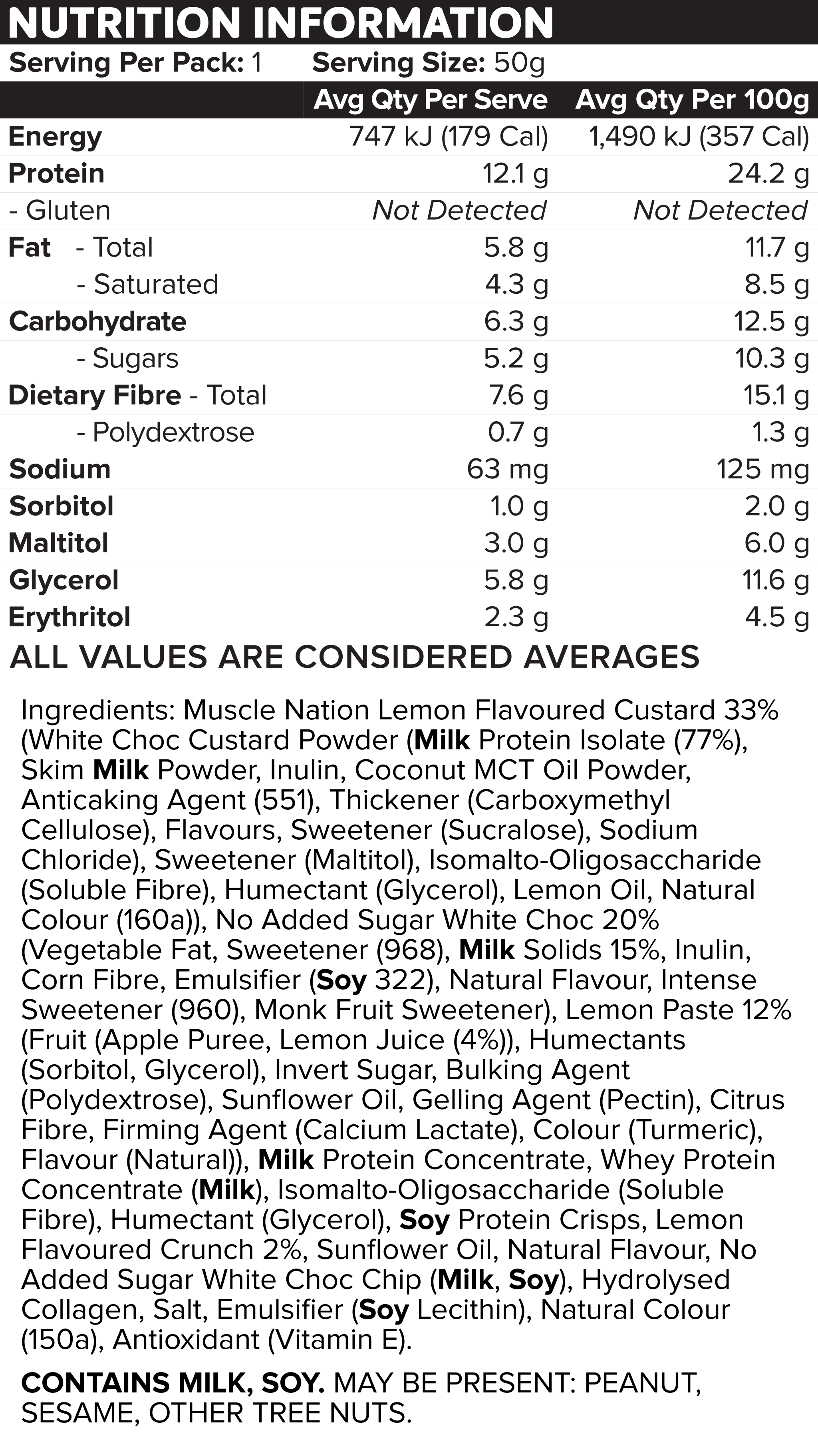 CHEESECAKE Protein Bar - Zesty Lemon - Box of 12 – Muscle Nation