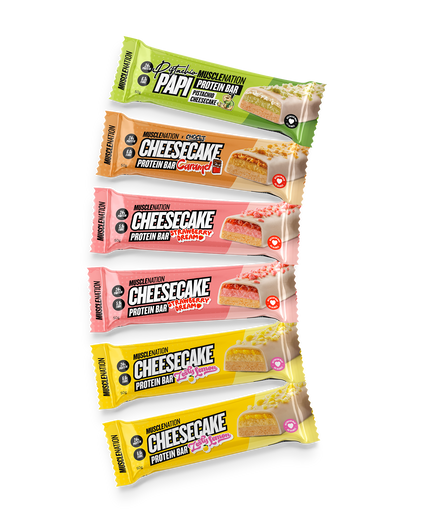 CHEESECAKE Protein Bar - Variety Pack - 6 Bars – Muscle Nation