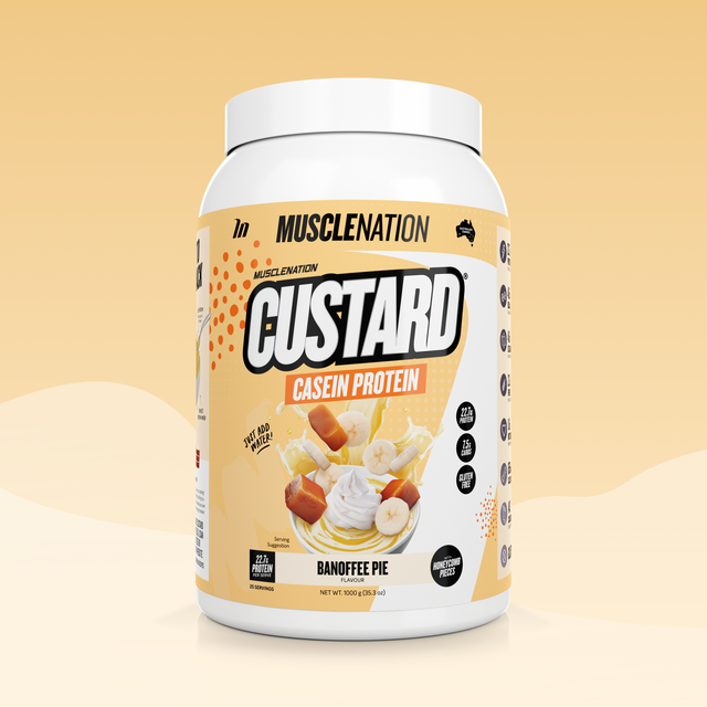 Casein Protein - Order Custard Casein Protein Powder – Muscle Nation