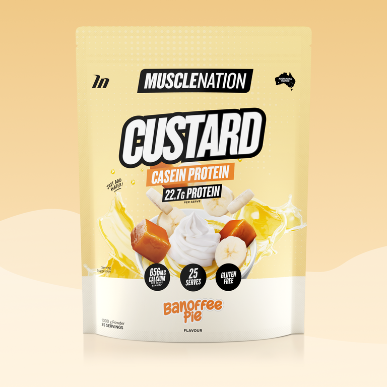 Casein Protein - Order Custard Casein Protein Powder – Muscle Nation