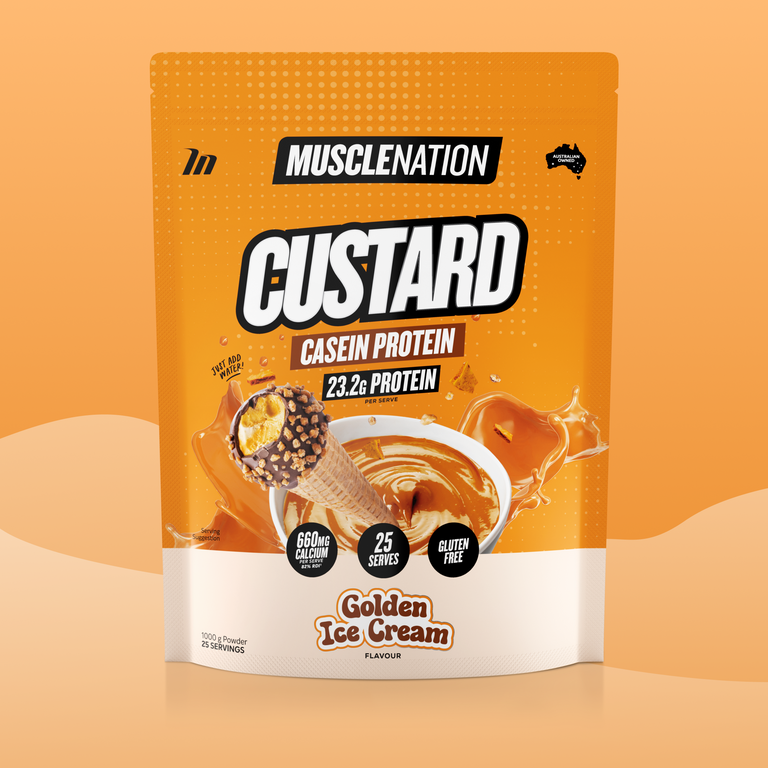 Casein Protein - Order Custard Casein Protein Powder – Muscle Nation