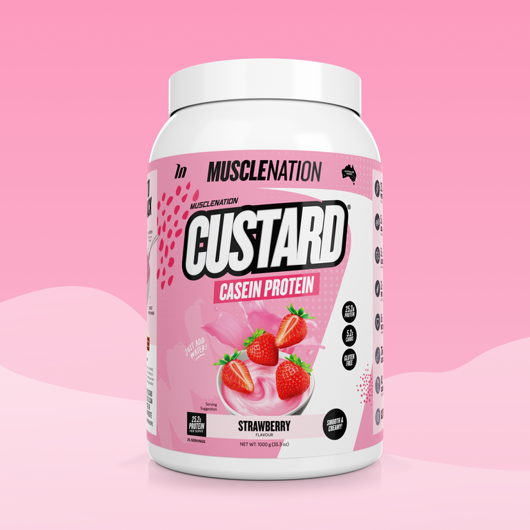 Casein Protein - Order Custard Casein Protein Powder – Muscle Nation