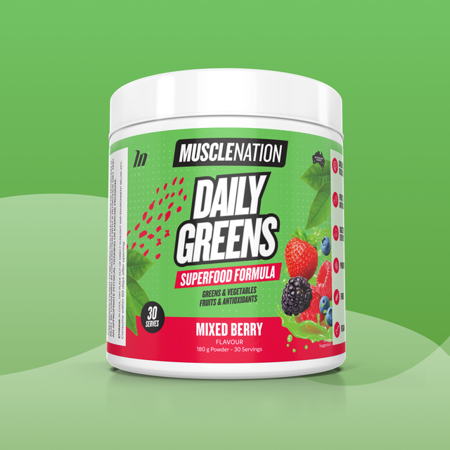 DAILY GREENS Mixed Berry | Greens & Wellness | Muscle Nation