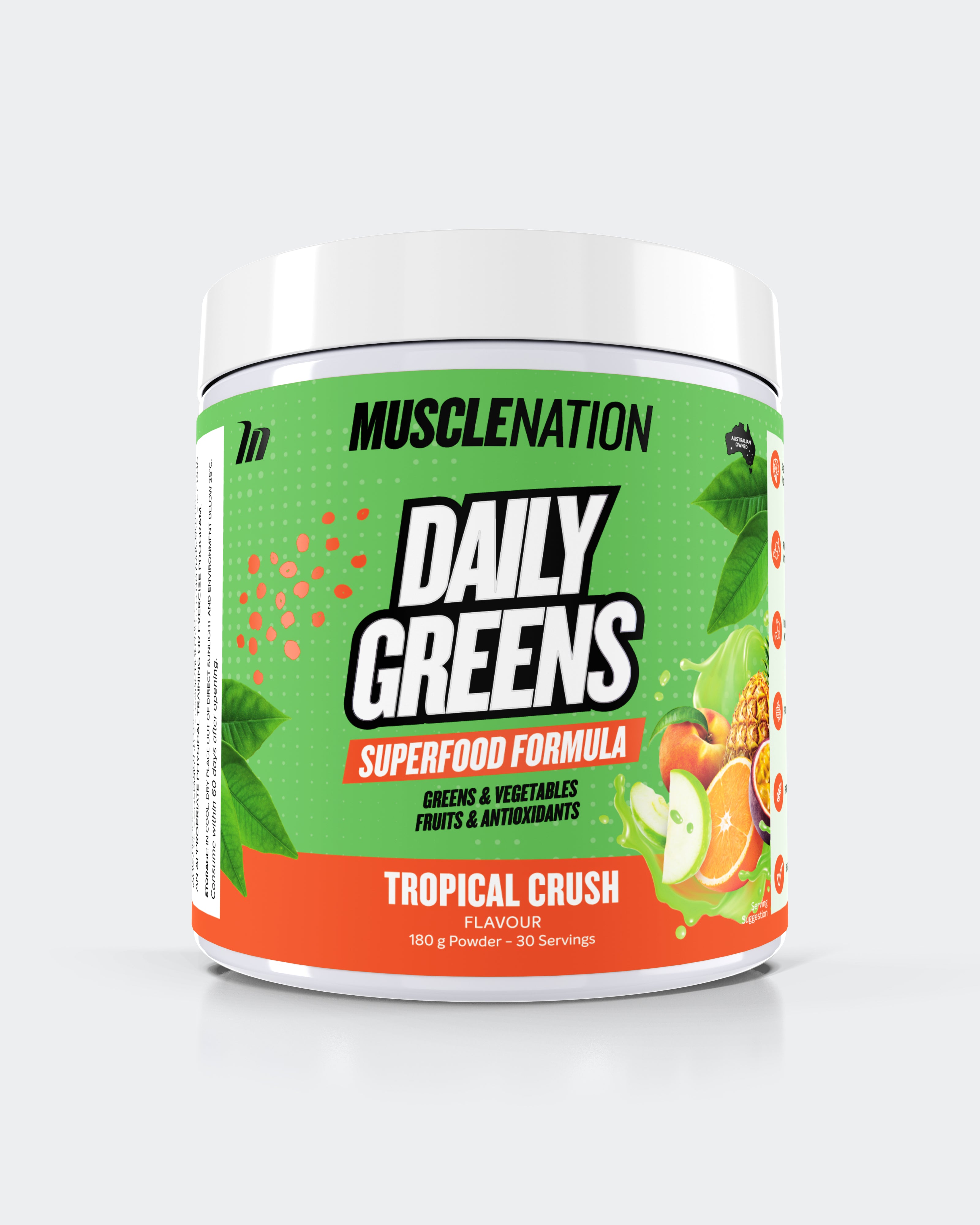 DAILY GREENS - Tropical Crush - 30 serves – Muscle Nation