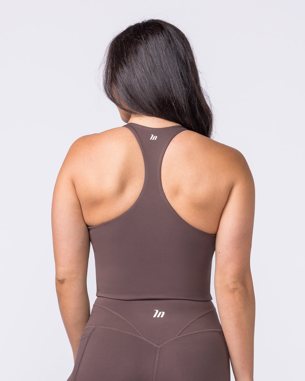 Everyday Form Cropped Tank - Cola – Muscle Nation
