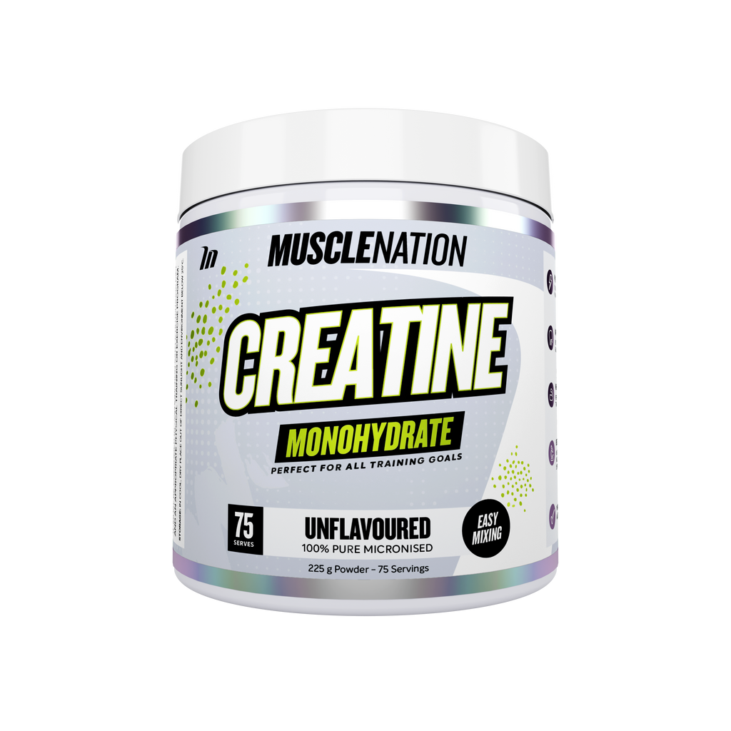 CREATINE MONOHYDRATE - 75 serves - Unflavoured - Muscle Nation