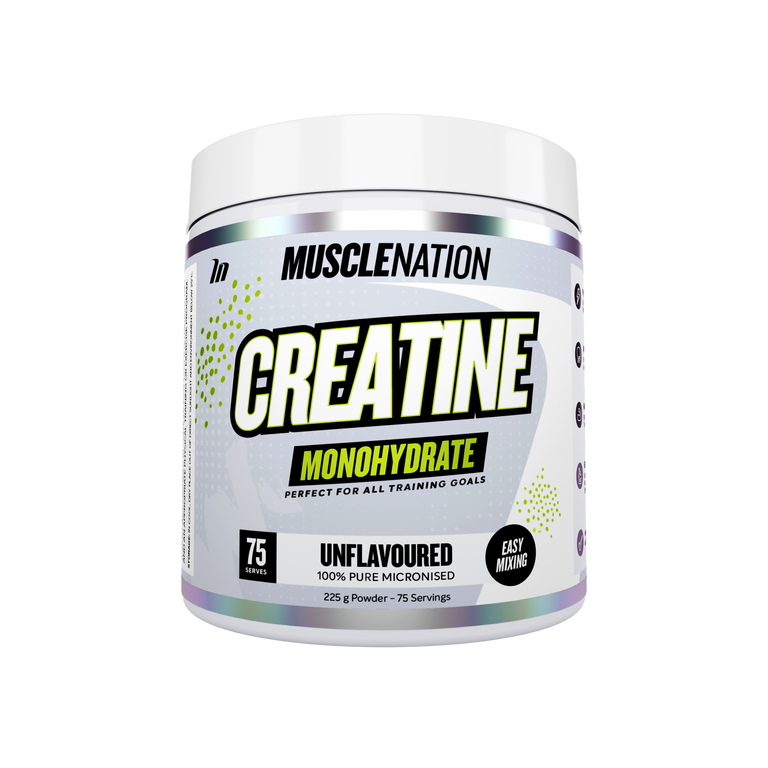 CREATINE MONOHYDRATE - 75 serves - Unflavoured - Muscle Nation