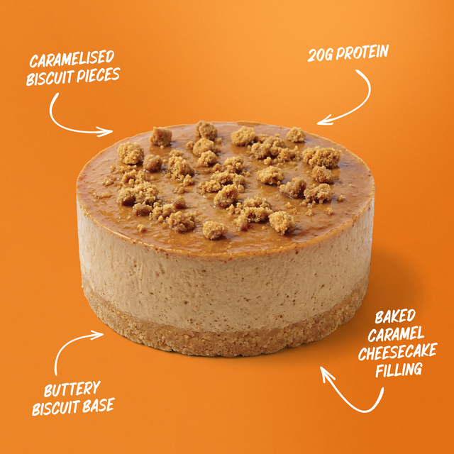 Protein Cheesecake - Caramel Biscuit – Muscle Nation