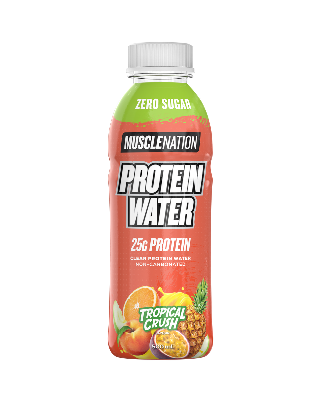 RTD Protein Water - Tropical Crush 500ml Bottle – Muscle Nation