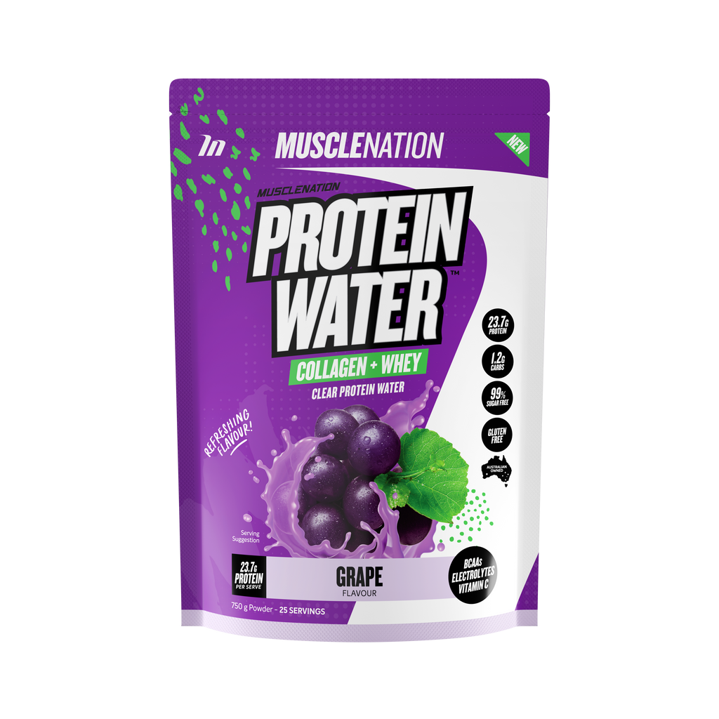 PROTEIN WATER - Grape - 25 serves 750g - Muscle Nation