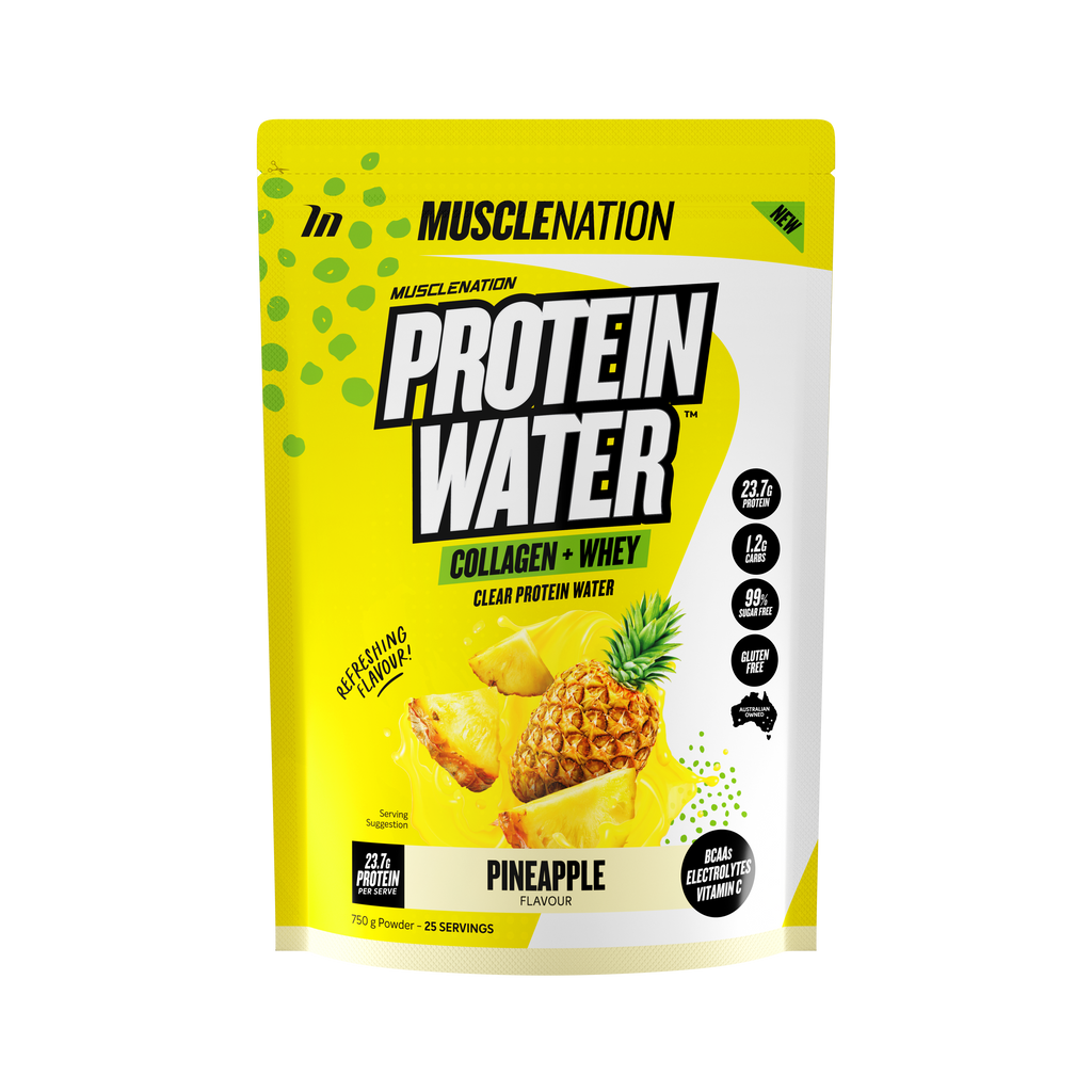PROTEIN WATER - Pineapple - 25 serves 750g - Muscle Nation