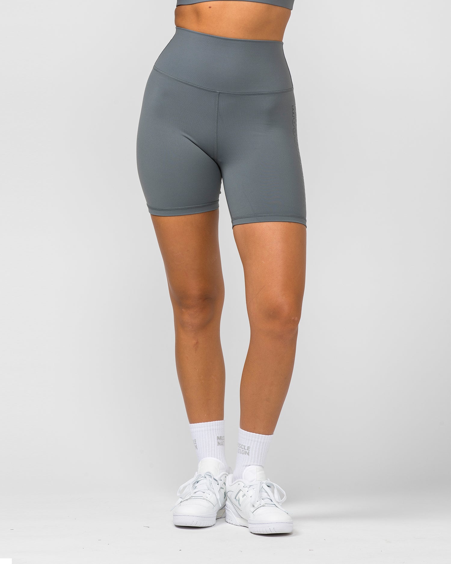 Signature Super High Bike Shorts - Tornado - Muscle Nation