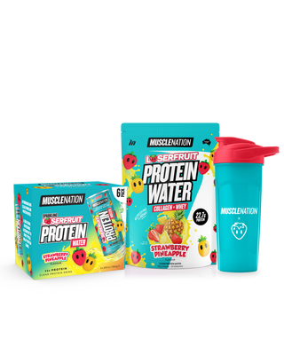 Sparkling Protein Water | Refreshing Protein-Infused Beverage – Muscle ...