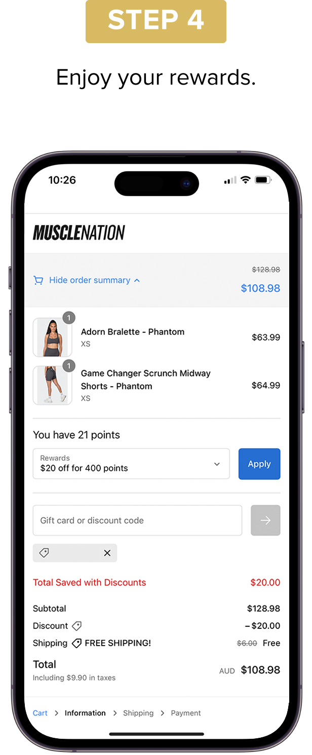 Rewards – Muscle Nation