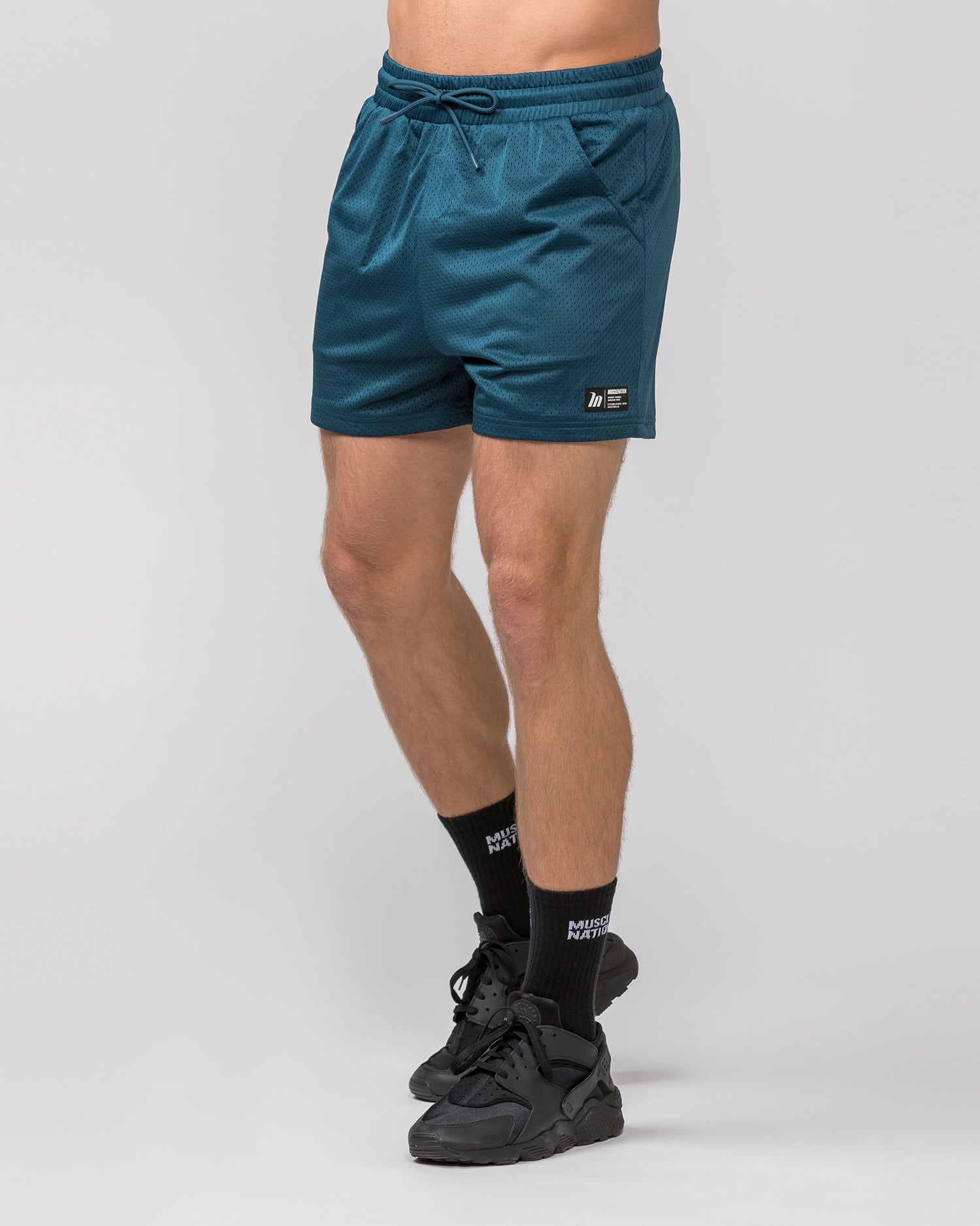 Lay Up 3.5'' Shorts - Tidal Teal - Muscle Nation
