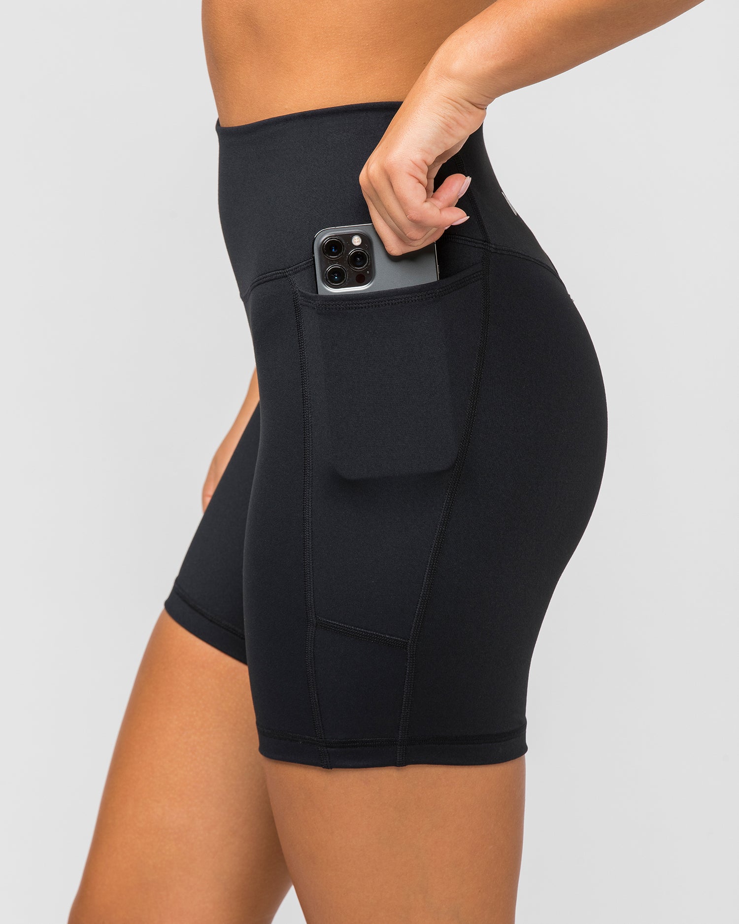 Agility Pocket Bike Shorts - Black - Muscle Nation