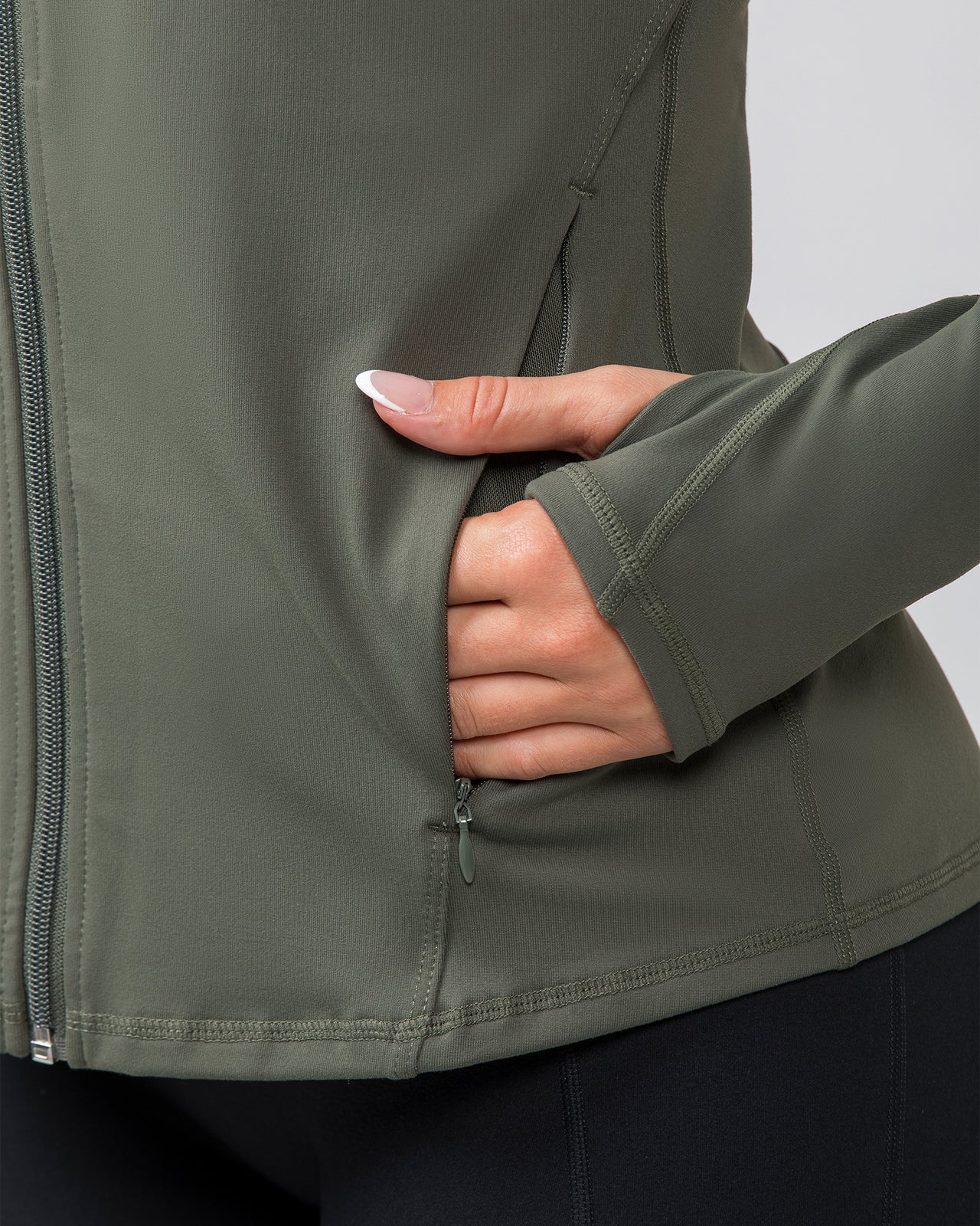 Favourite Zip Through - Eucalyptus – Muscle Nation