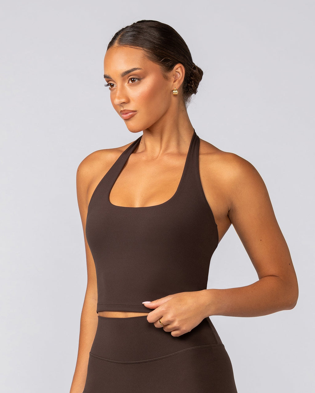 Define Bra Tank - Cocoa – Muscle Nation