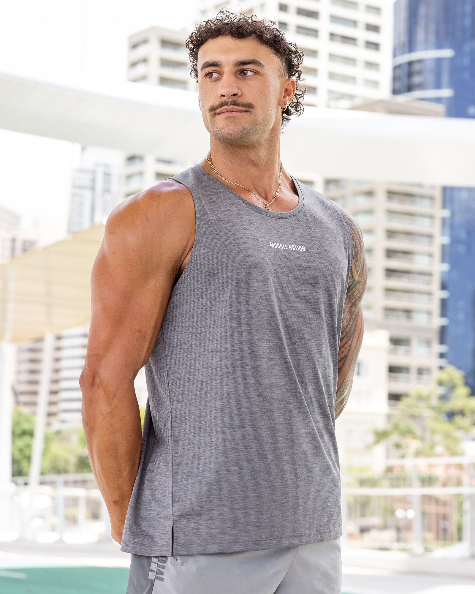 Aero Active Tank - Tornado – Muscle Nation