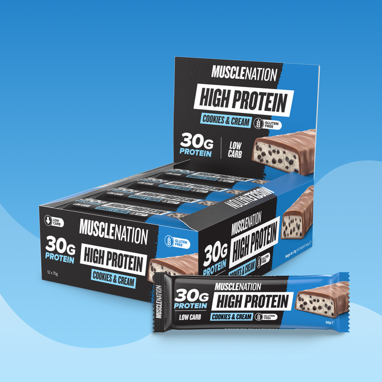 Ready to Eat Protein Bars & Snacks | Muscle Nation Gym Supplements
