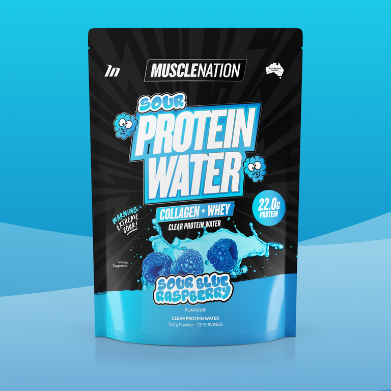 PROTEIN WATER - Sour Blue Raspberry - 22g Protein | Australia's #1 ...