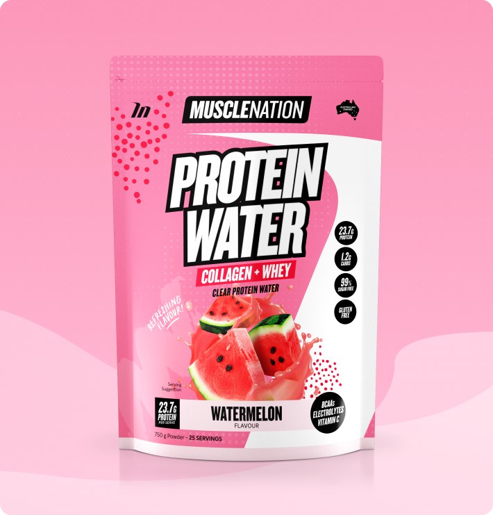 PROTEIN WATER - Watermelon - 25 serves 750g – Muscle Nation