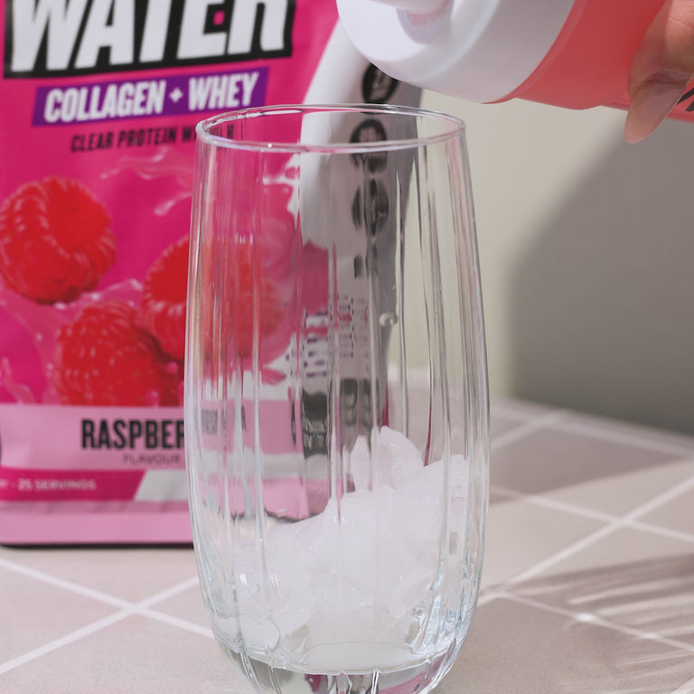 PROTEIN WATER - Raspberry - 25 serves – Muscle Nation
