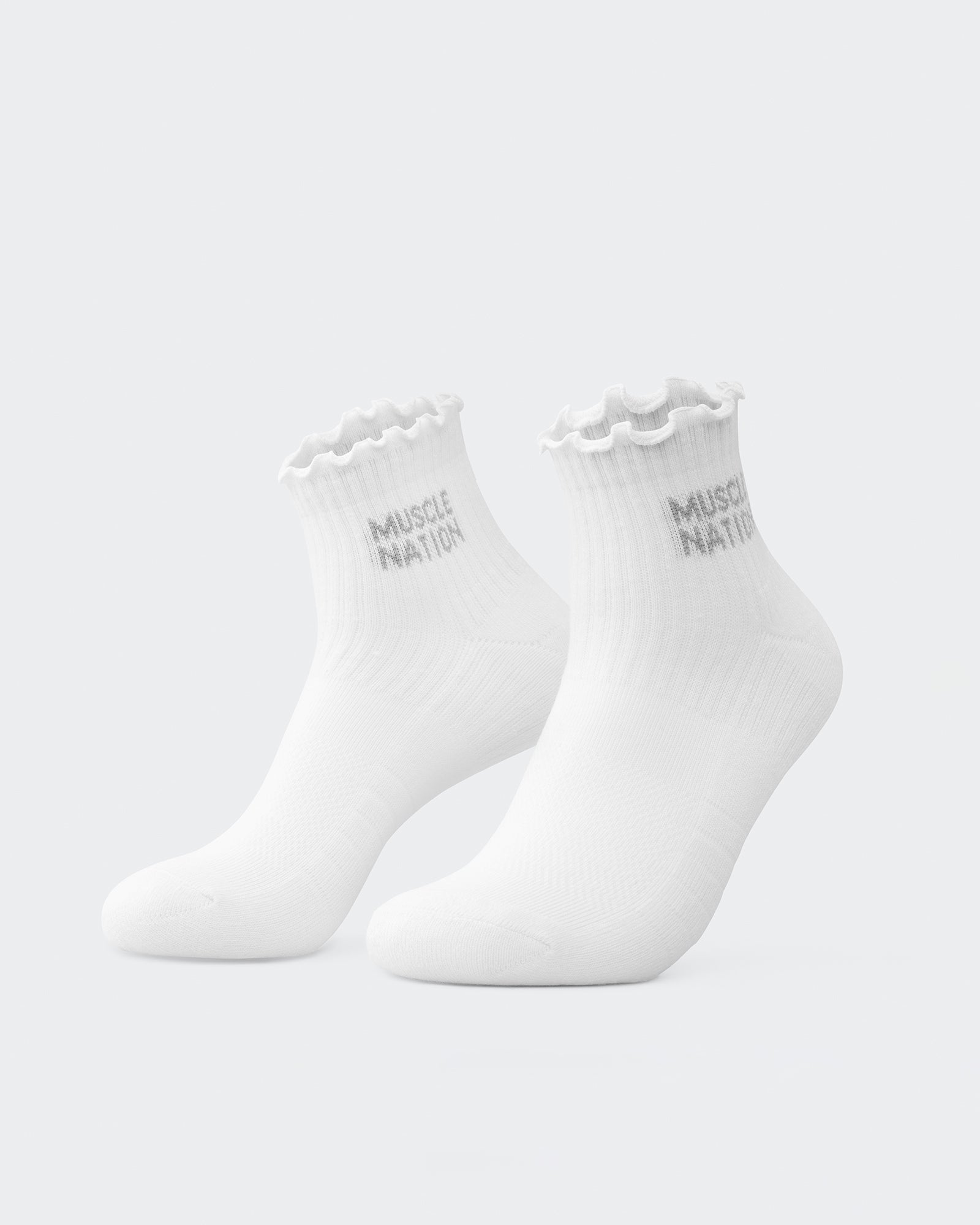 Ruffle Crew Sock - 1Pack – Muscle Nation