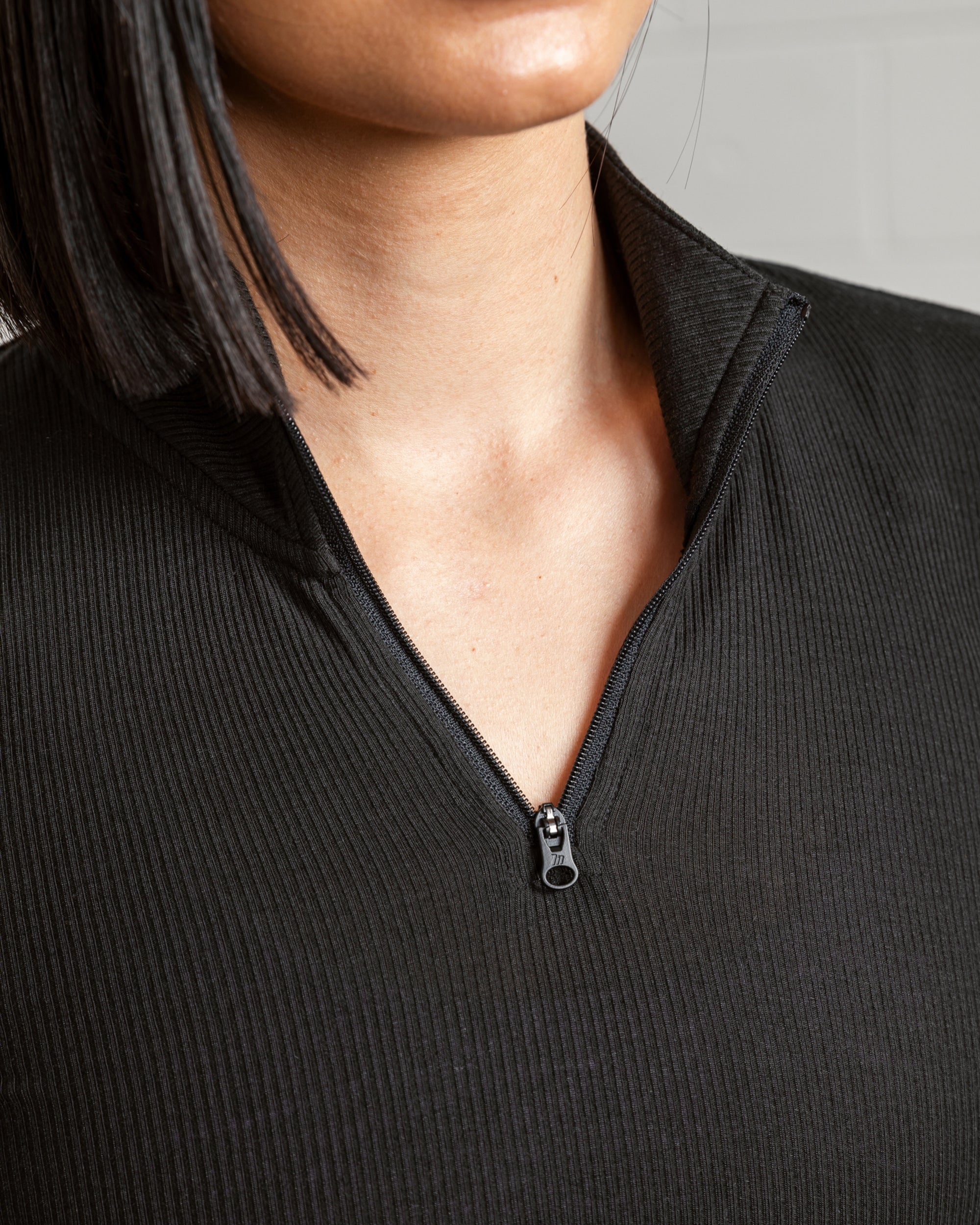 Comfort 1/4 Zip Rib Top – Muscle Nation