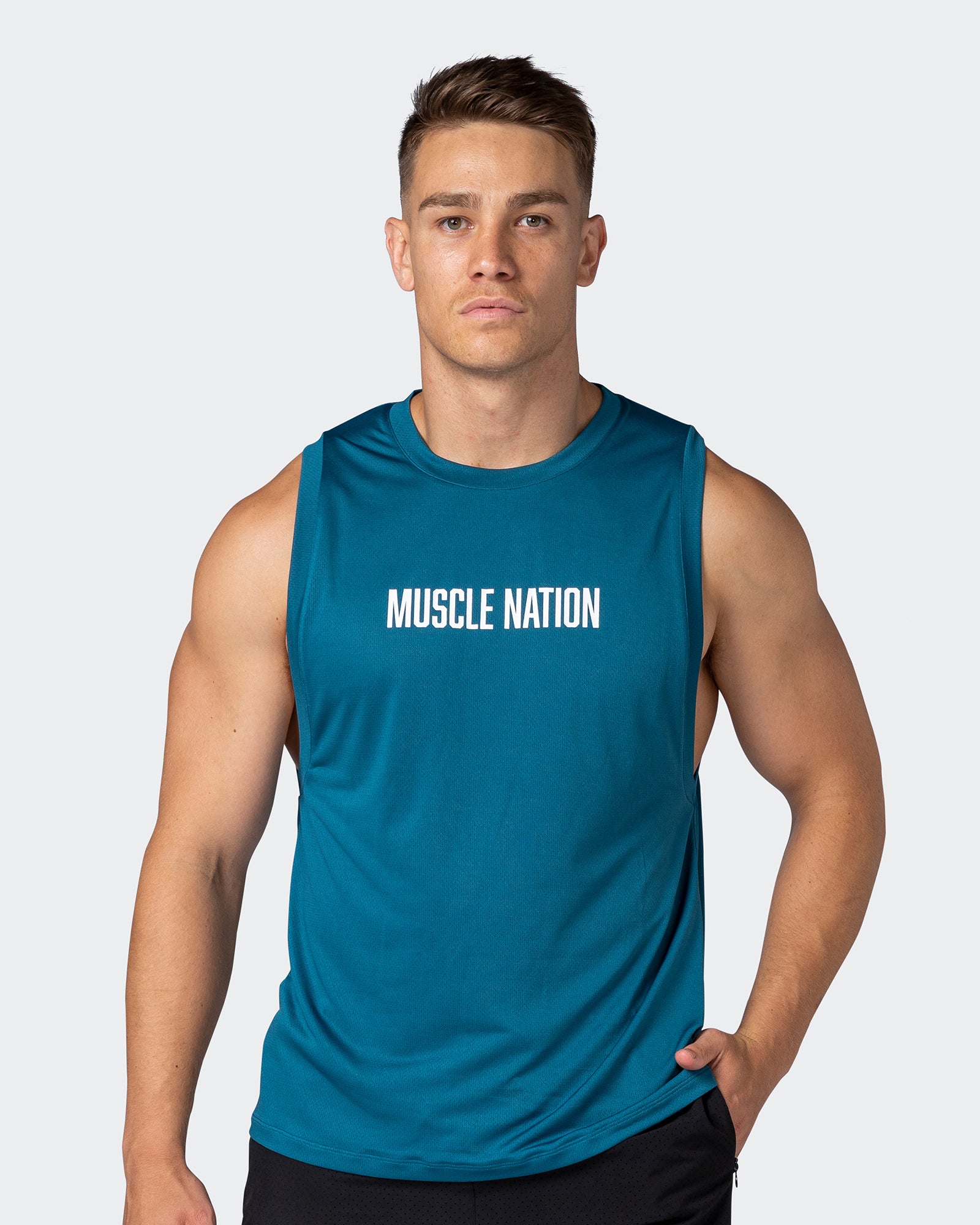 Burly Training Tank - Marine - Muscle Nation